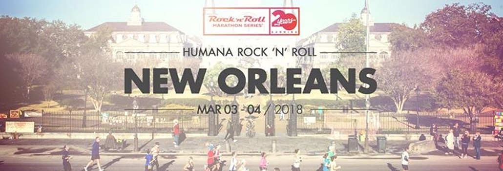 Humana Rock n Roll New Orleans Marathon - 42k pelo Mundo Humana Rock n Roll New Orleans Marathon - 42k pelo Mundo